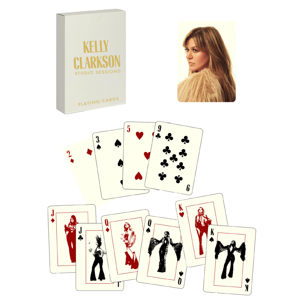 STUDIO SESSIONS PLAYING CARDS – shop.kellyclarkson