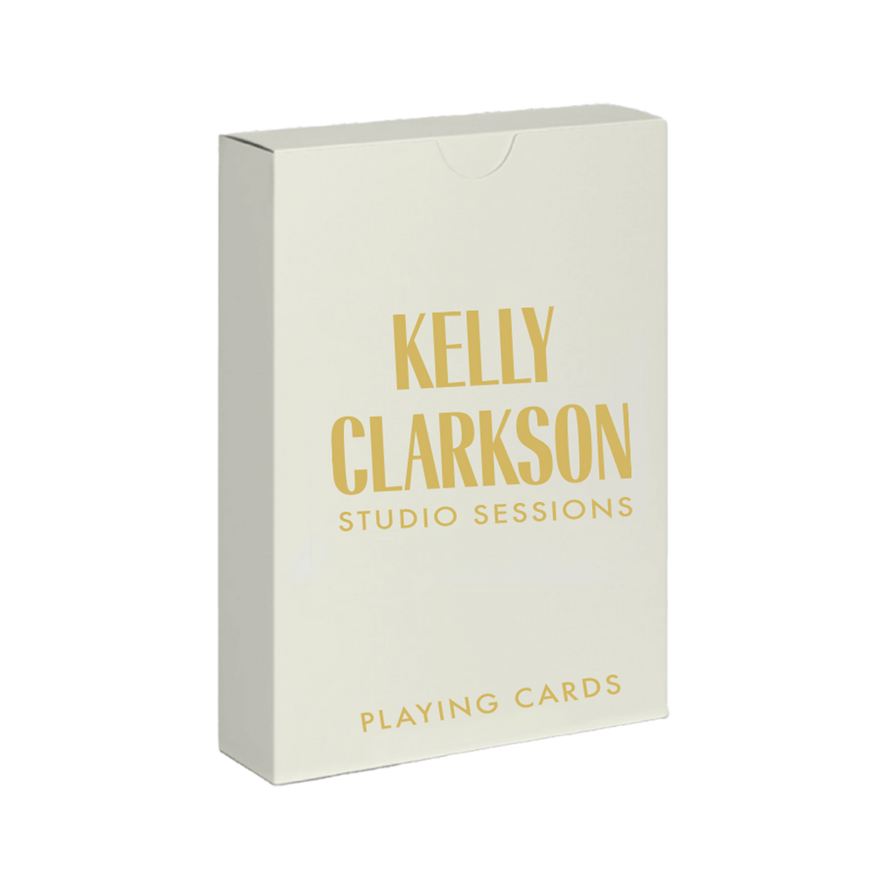 STUDIO SESSIONS PLAYING CARDS – shop.kellyclarkson